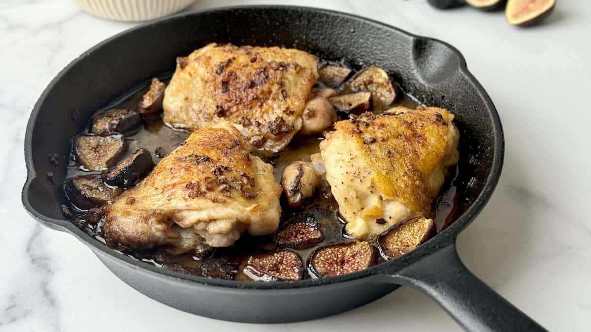 Balsamic Chicken With Figs | Mamazilla