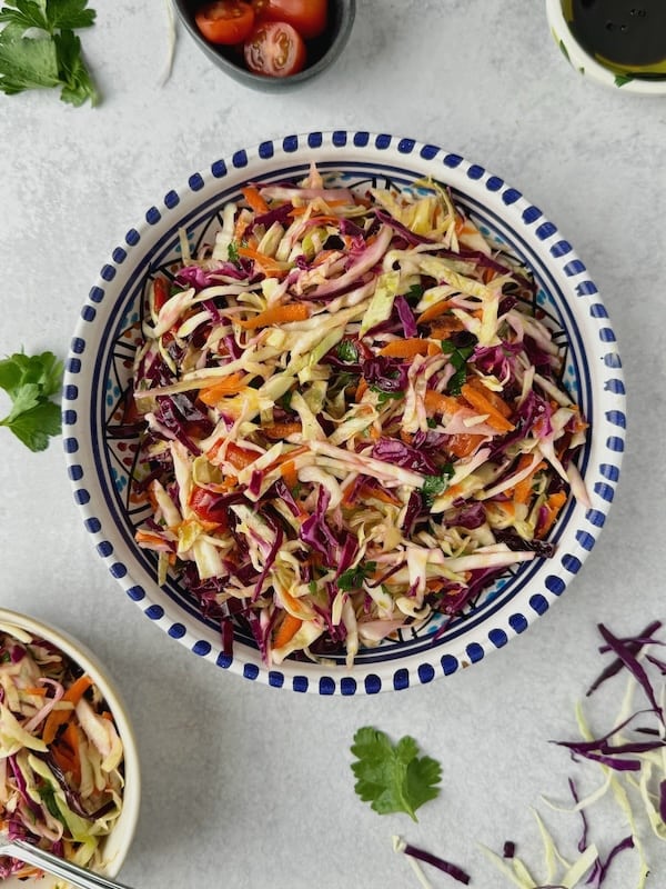 Greek Cabbage Salad - Lahanosalata | Mamazilla