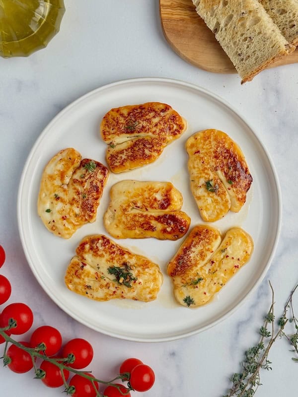 Hot Honey Halloumi Cheese | Mamazilla